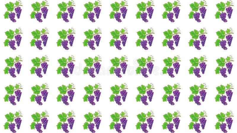 Grapes Background, Fruit Backgrounds,illustration, Pattern, Texture ...