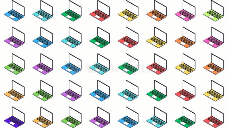 Laptop or Computer Background, Illustration, Pattern, Texture, Abstract ...