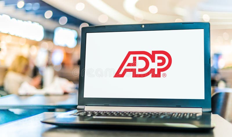 ADP, Automatic Data Processing Logo Editorial Stock Photo - Image of ...