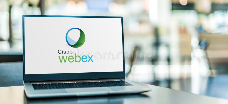 Cisco Webex Meeting Web Site Editorial Stock Photo - Image of online ...