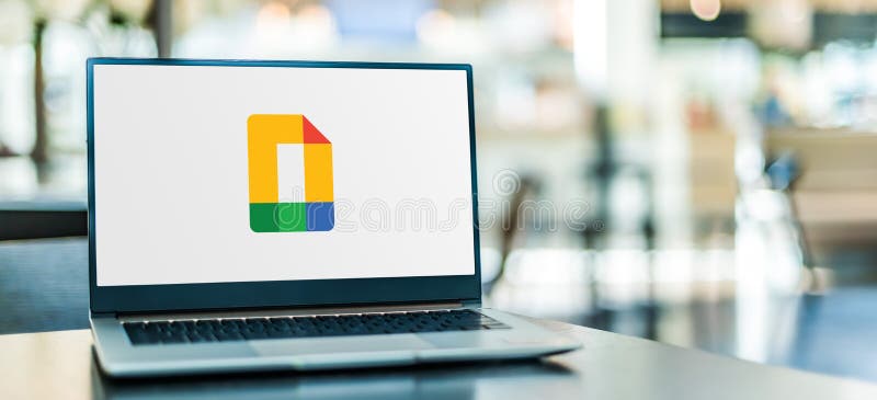 Laptop Computer Displaying Logo of Google Docs Editorial Photography ...