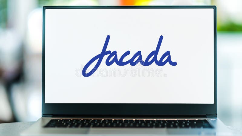 Laptop Computer Displaying Logo of Jacada Editorial Image - Image of ...