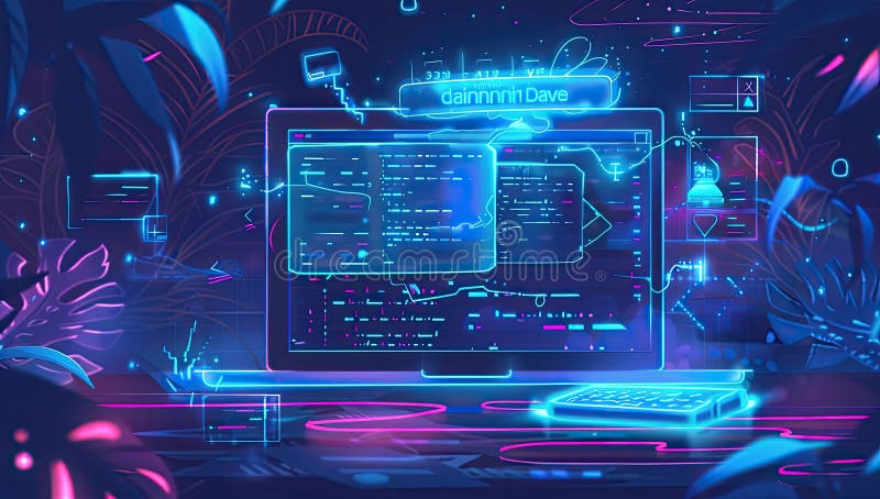 A Laptop Computer Displaying the Word Scribe on the Screen Stock Photo ...