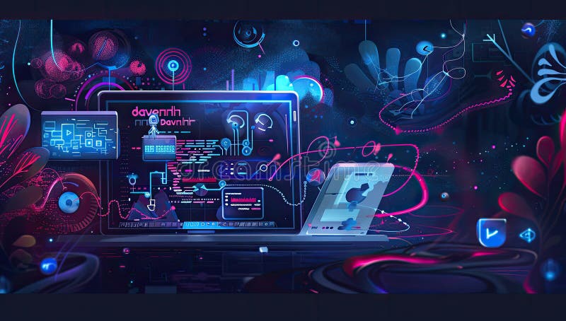 A Laptop Computer Displaying the Word Scribe on the Screen Stock Image ...