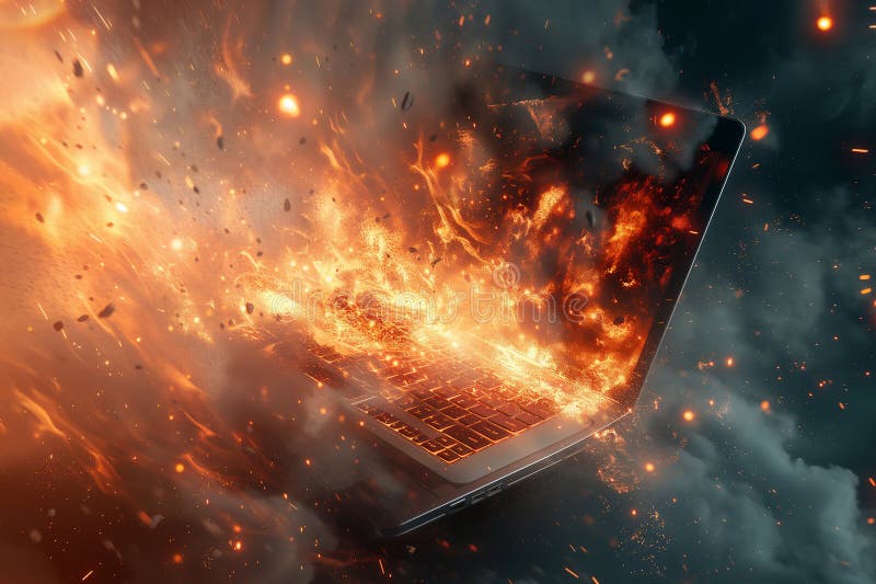 Battery Fire Lithium Stock Illustrations – 288 Battery Fire Lithium ...