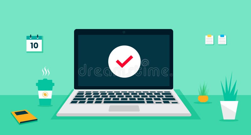 Approve Pc Stock Illustrations – 560 Approve Pc Stock Illustrations, Vectors & Clipart - Dreamstime