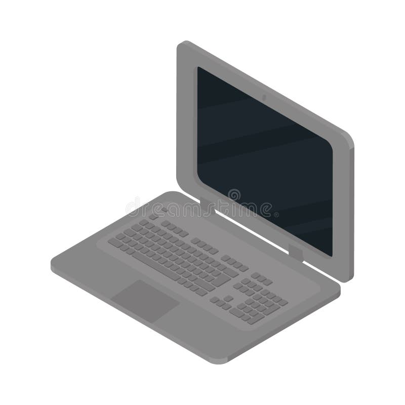 Laptop computer icon stock vector. Illustration of notebook - 273133380
