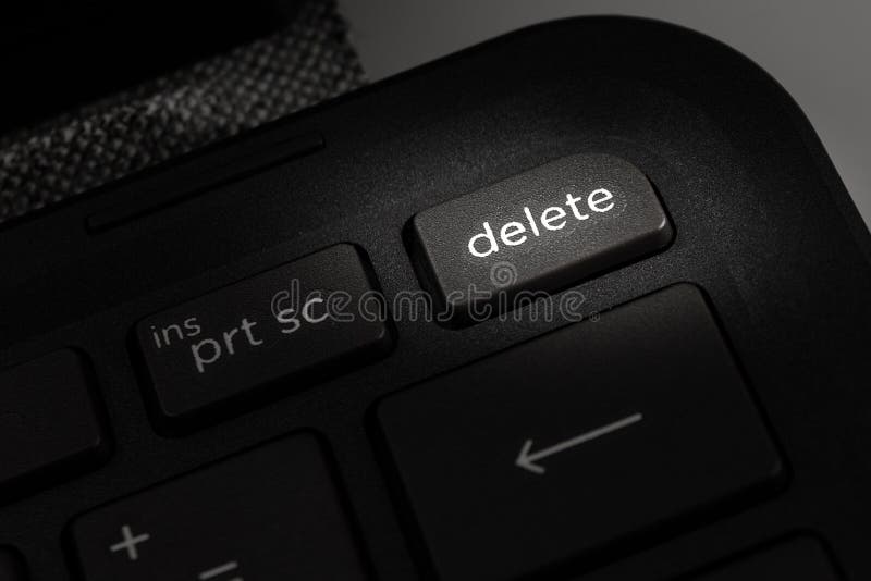 Keyboard delete key stock photo. Image of delete, button - 4640906