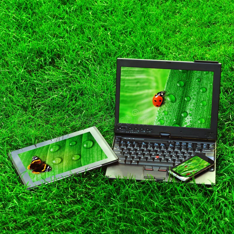 Laptop computer stock image. Image of device, business - 31258489