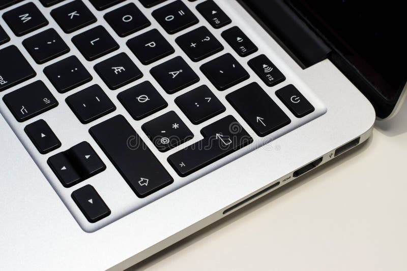 Laptop Computer Notebook Work Desk Top View Stock Image - Image of ...