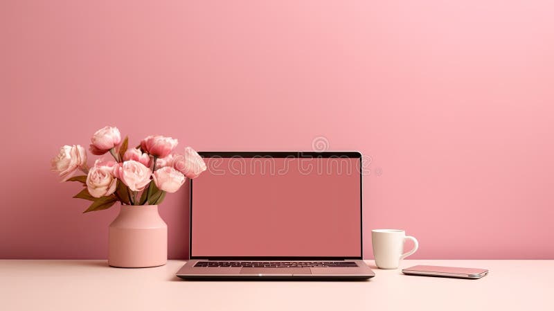 Desktop Gaming Pc Line Icon Vector Illustration Stock Vector ...