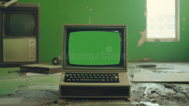 A Laptop Computer Sits on Top of a Dirty Floor, Potentially in an ...