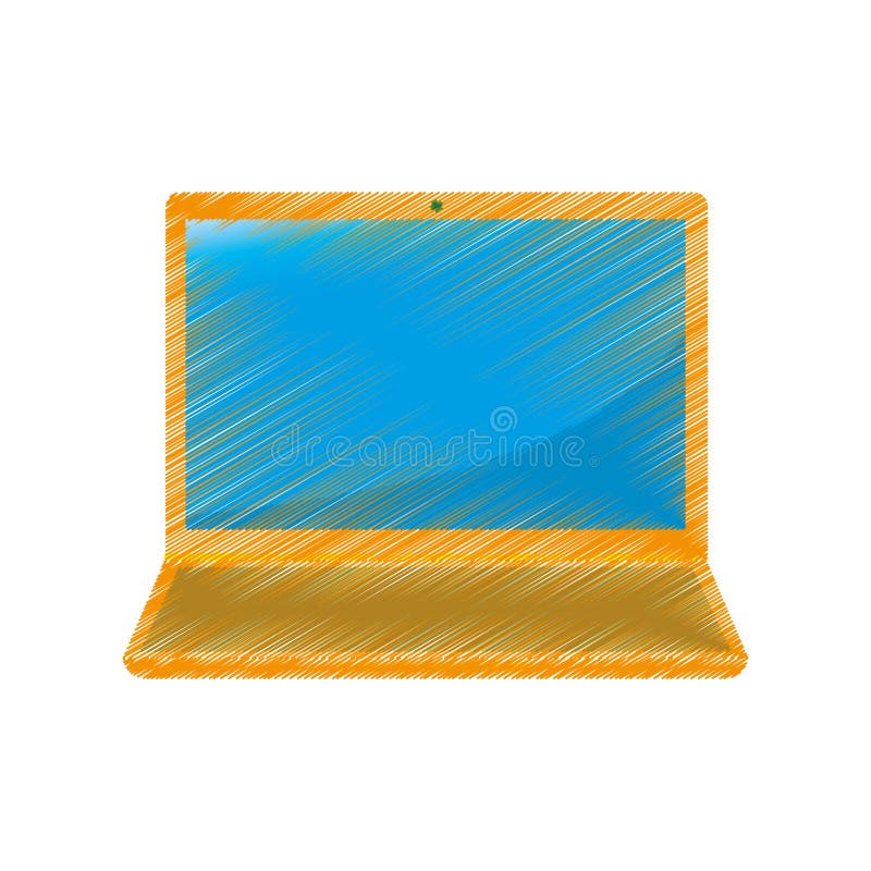 Laptop computer technology stock vector. Illustration of icon - 82262699