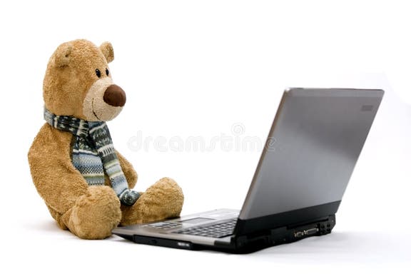 1,001 Laptop Computer Teddy Bear Stock Photos - Free & Royalty-Free ...