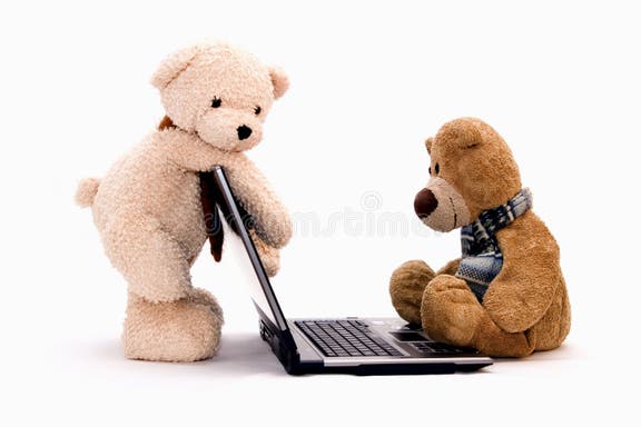1,001 Laptop Computer Teddy Bear Stock Photos - Free & Royalty-Free ...