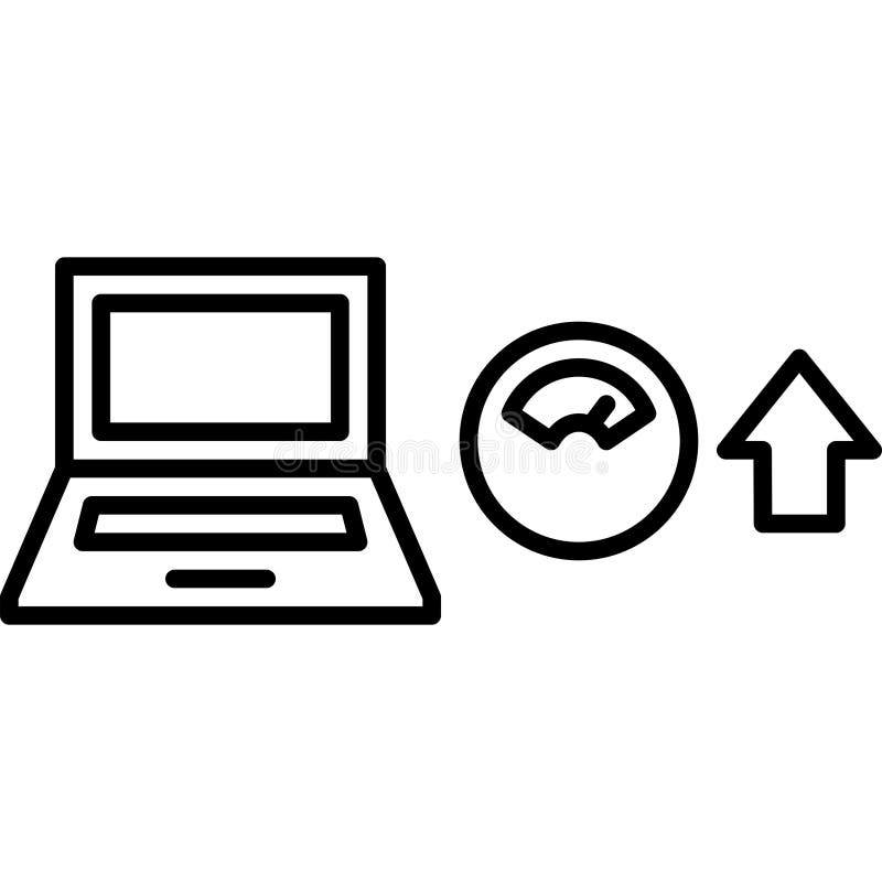 Upgrade Laptopv stock vector. Illustration of software - 360621526