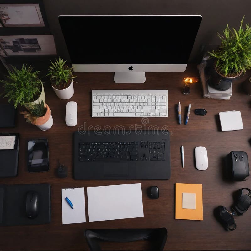 Laptop Computer with White Screen, Front and Rear View Stock ...
