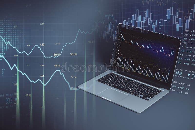 Laptop Stock Chart Stock Illustrations – 6,994 Laptop Stock Chart Stock ...