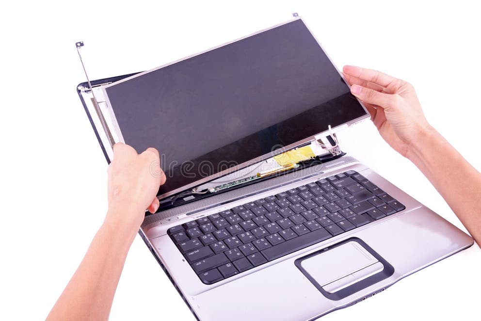 Laptop damage stock image. Image of problem, laptop, internet - 33480467