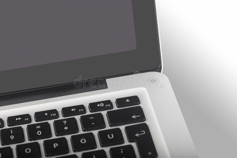 Laptop detail stock image. Image of equipment, data, electronics - 27048865