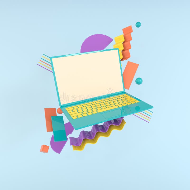 Laptop Pastel Stock Illustrations – 1,844 Laptop Pastel Stock ...
