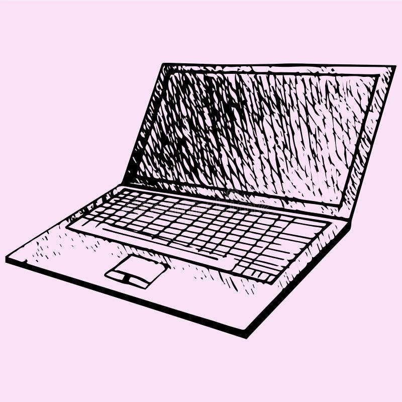 Laptop Doodle Stock Illustrations – 8,456 Laptop Doodle Stock ...