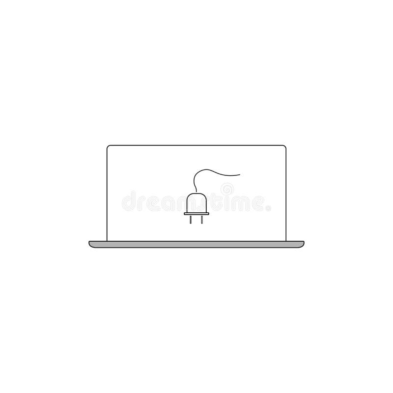 Monitor Power Plug Stock Illustrations – 1,193 Monitor Power Plug Stock ...
