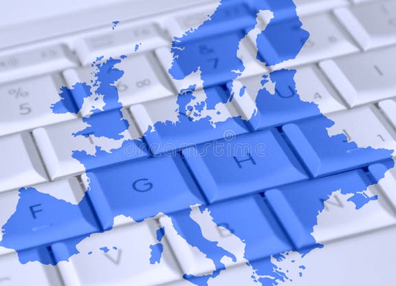 Laptop europe stock photo. Image of typing, alphabet, keyboard - 1164916