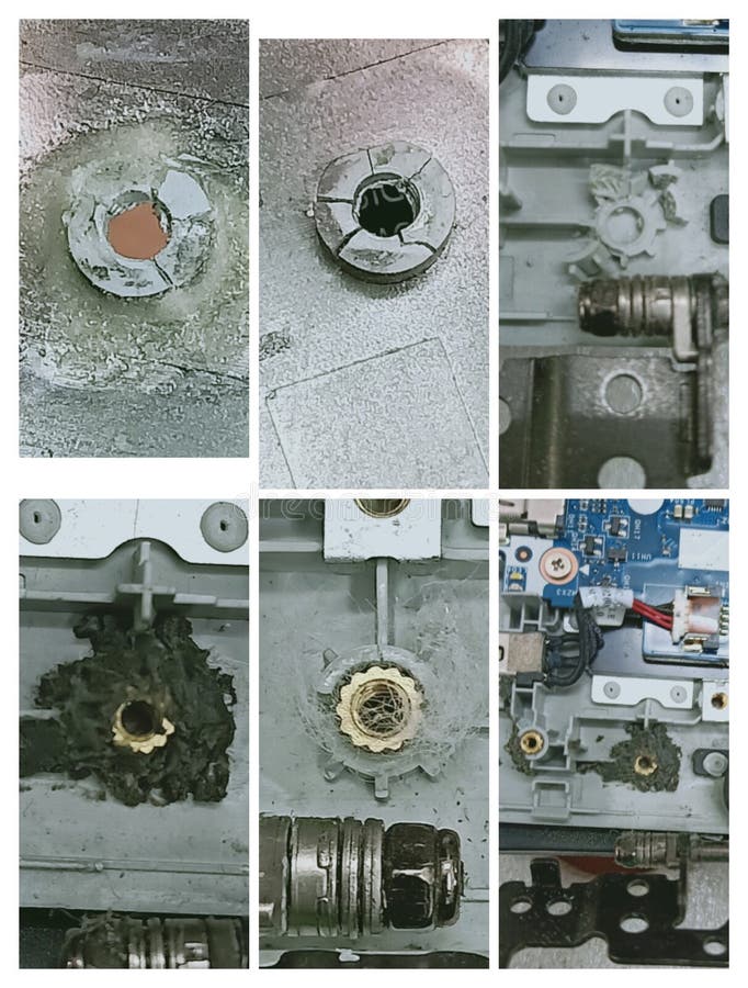 Laptop Fabrication and Modify Computer Stock Image - Image of ...