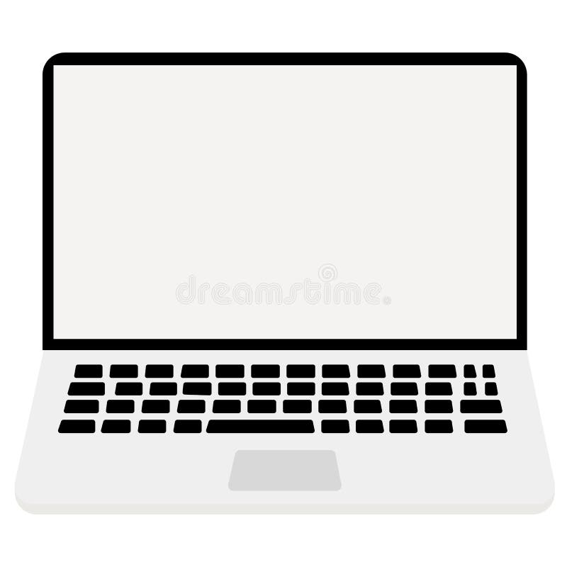 Desktop Computer Icon on White Background. Computer Sign. Pc Symbol ...