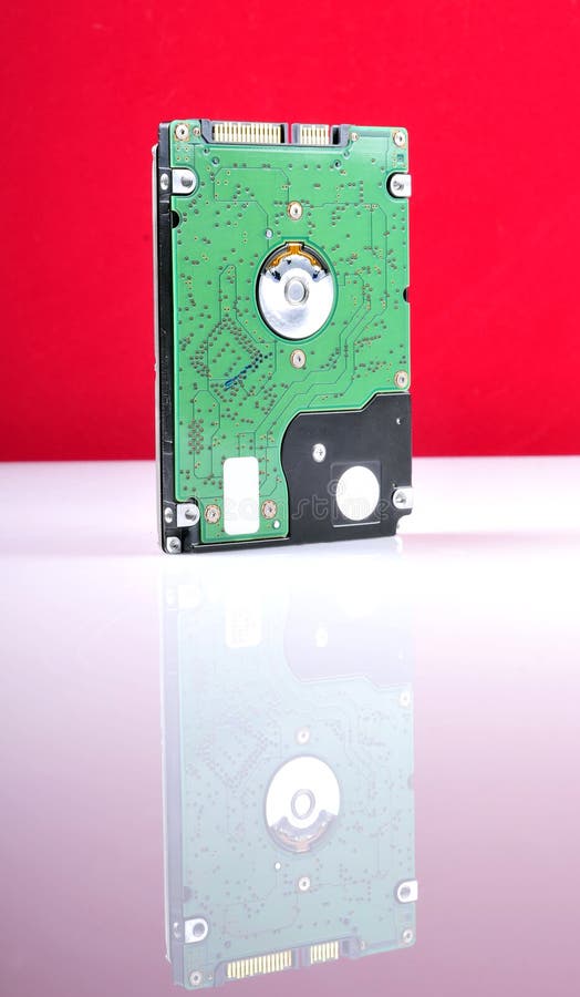 Laptop Hard Disk SATA Connector Stock Image - Image of binary ...