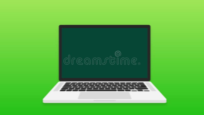 Laptop Having Approved Tick Notification, Successful Operation Check ...