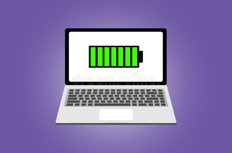 Battery and screen stock vector. Illustration of display - 175512656