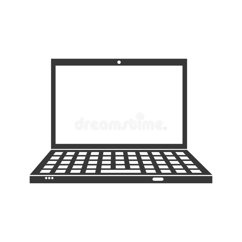 Laptop Icon. Gadget and Technology Design. Vector Graphic Stock ...