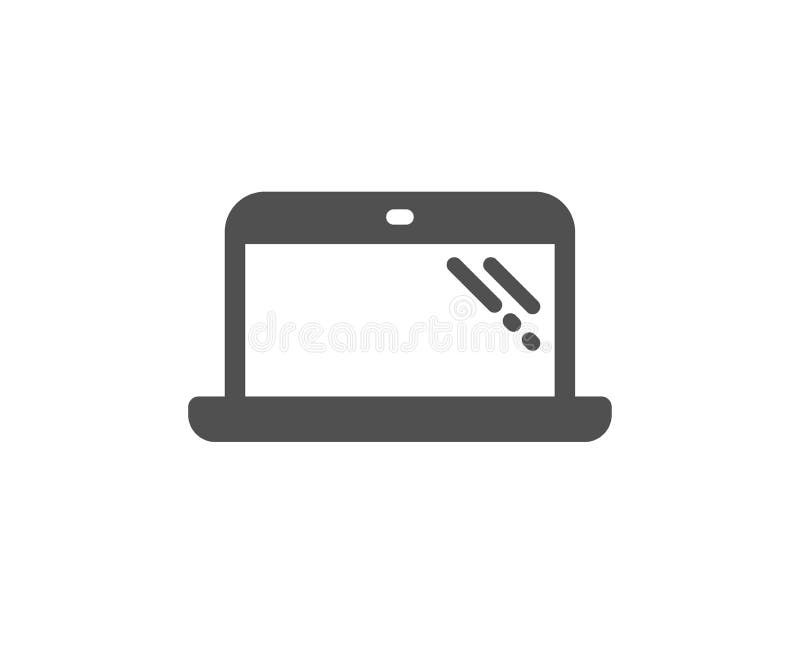 Laptop Icon. Mobile Computer Device Sign. Vector Stock Vector ...