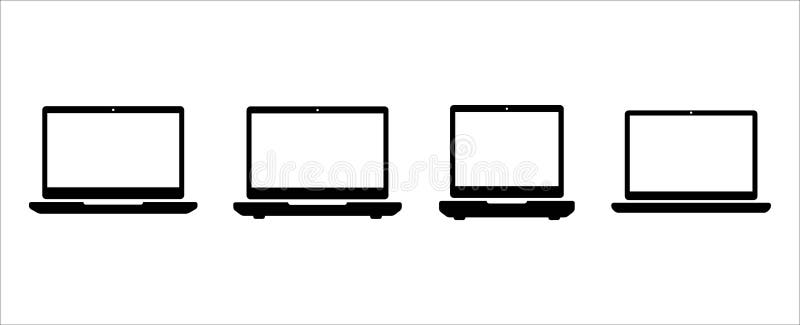 Screen Monitor Computer Technology Service Vector Logo Design Stock ...