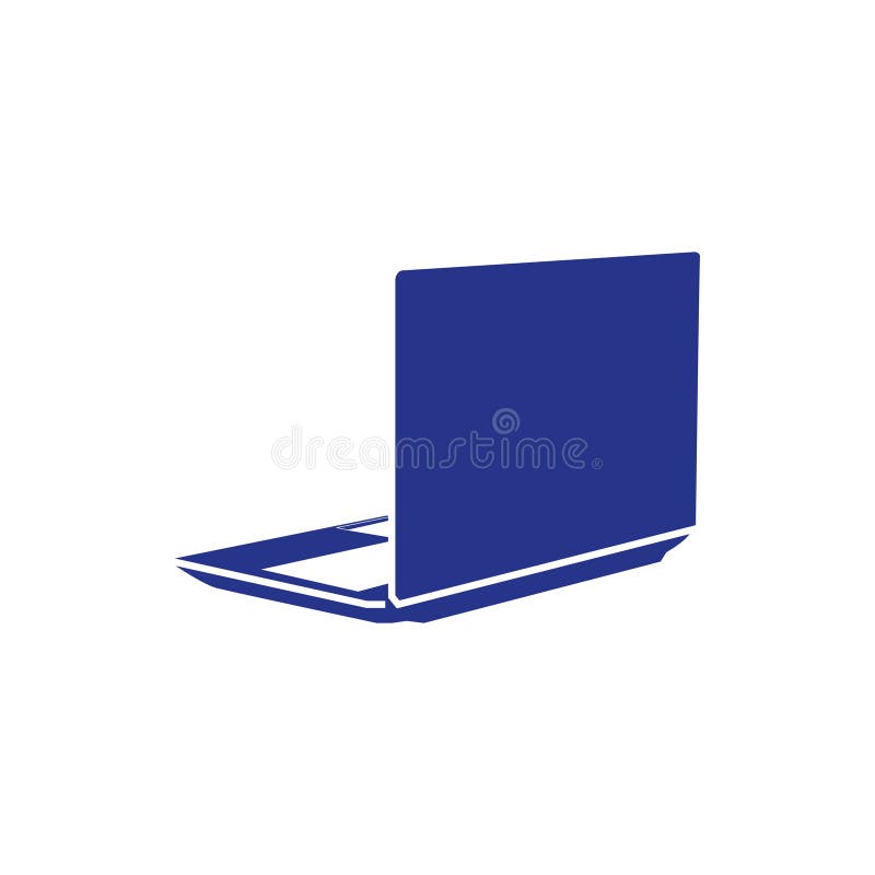 Laptop Icon Stock Vector Illustration Flat Design Style Stock Vector ...