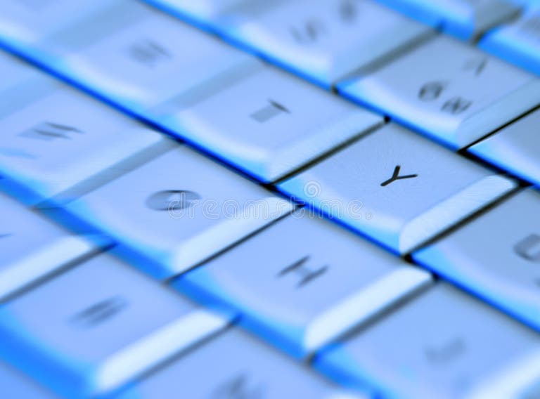 Laptop keyboard stock image. Image of computers, letters - 121129