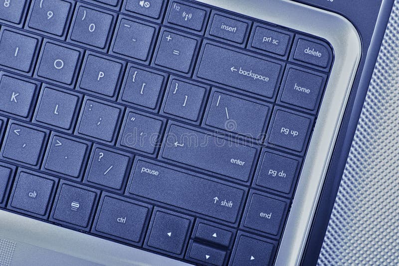 Laptop Keyboard stock image. Image of mobile, enter, netbook - 25963597