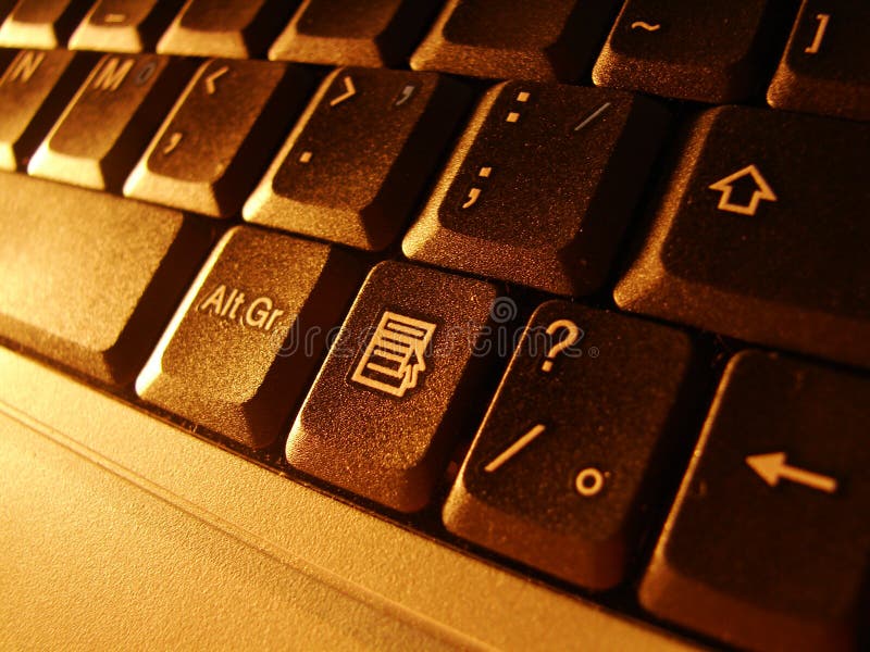 Laptop Keyboard stock photo. Image of computing, detail - 5423430