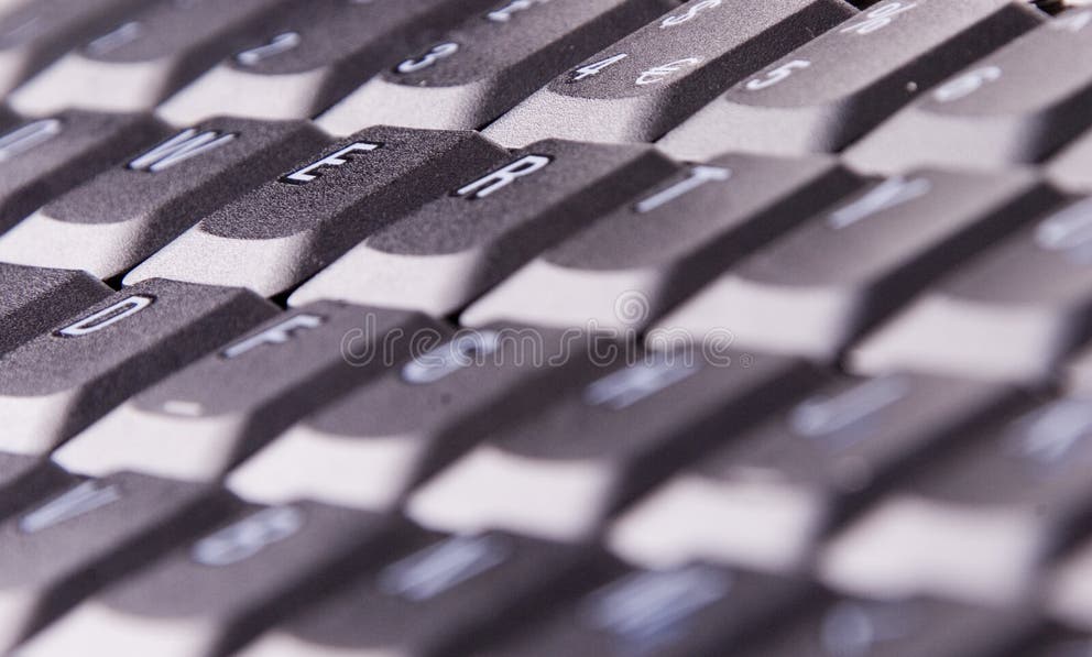 Laptop keyboard rows stock image. Image of buttons, technology - 485549