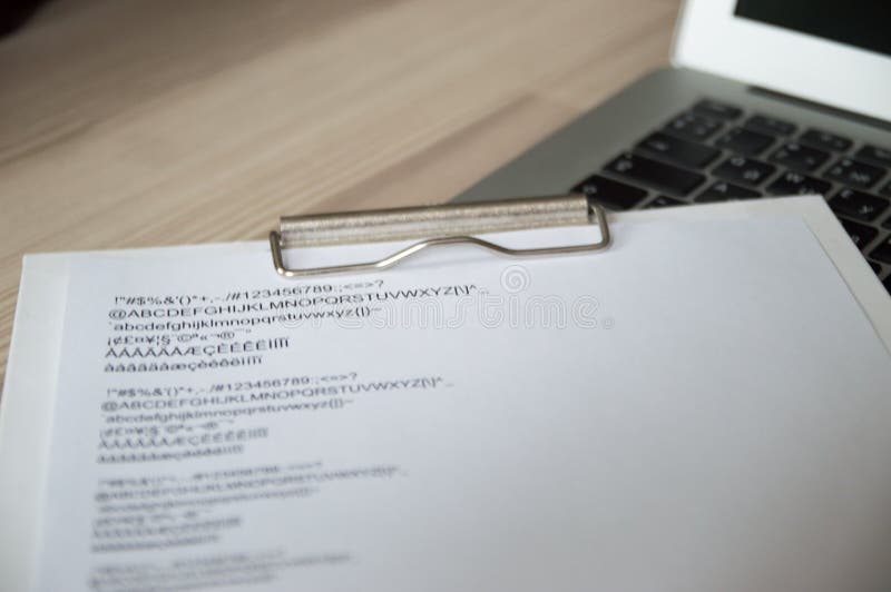 Laptop Keyboard with Writing Pad Stock Image - Image of notes, office ...