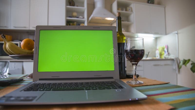 185 Laptop Green Screen Kitchen Table Stock Photos - Free & Royalty ...