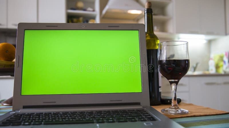 185 Laptop Green Screen Kitchen Table Stock Photos - Free & Royalty ...