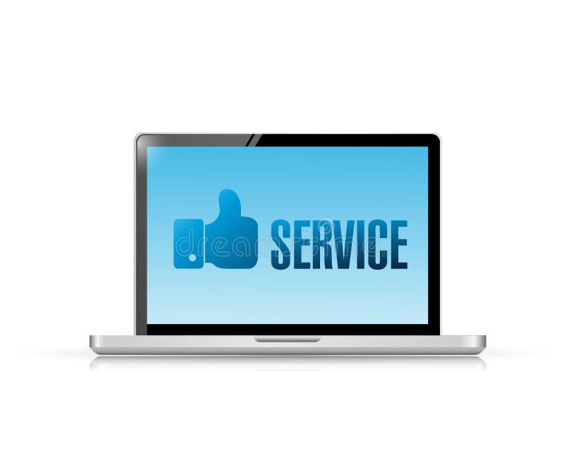 Service Illustration Series Stock Vector - Illustration of action ...