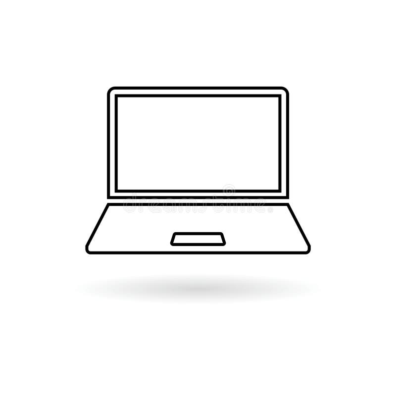 Laptop Icon Line Stock Illustrations – 126,596 Laptop Icon Line Stock ...