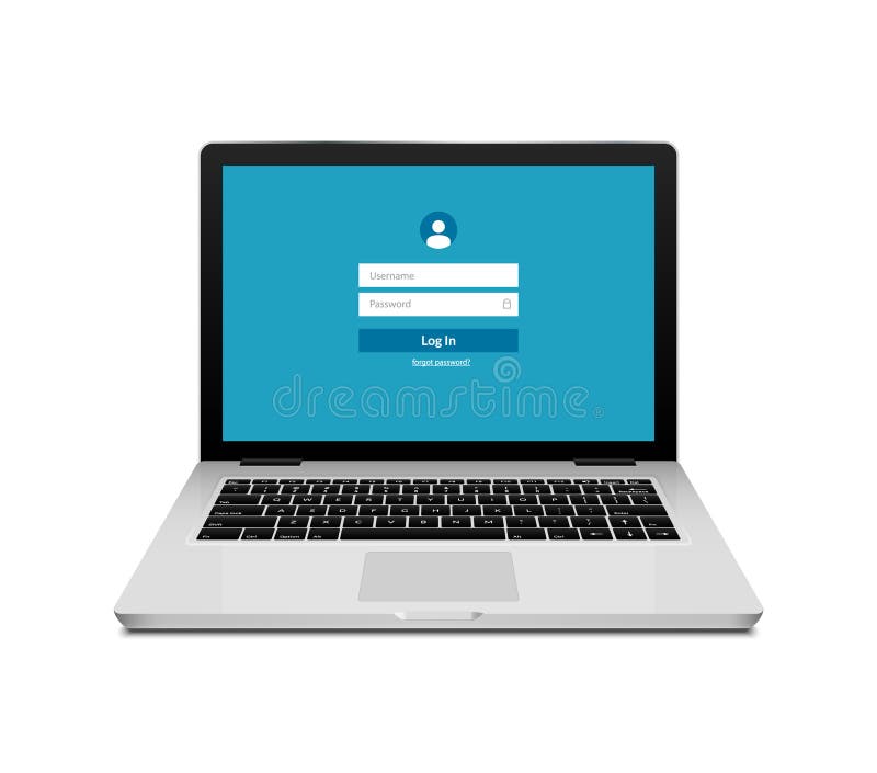 Login and password stock illustration. Illustration of protect - 31974834