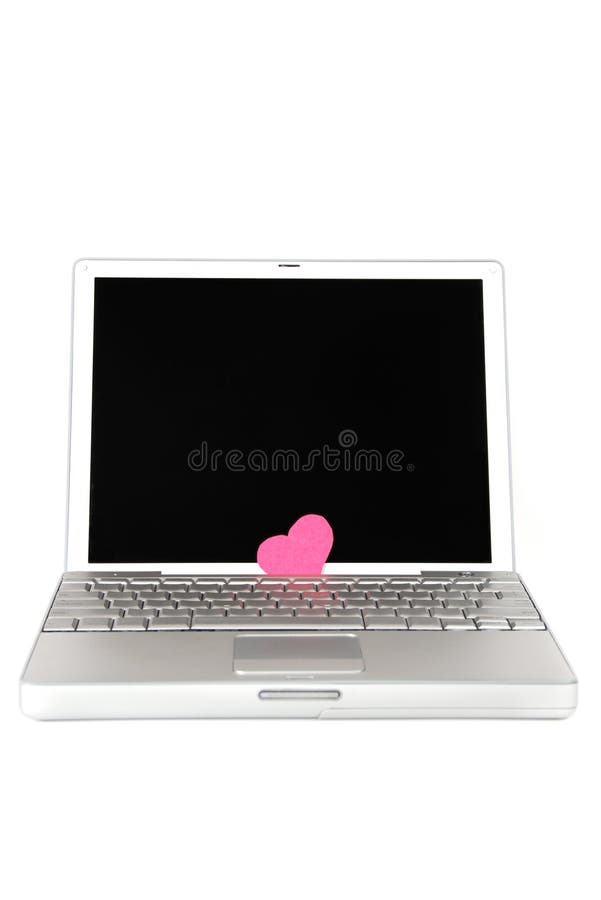 Laptop Love 3 stock photo. Image of laptop, long, greet - 1735872