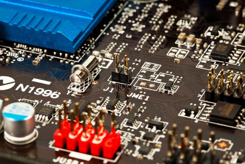 Two Laptop CPU Chips Isolated on White Stock Image - Image of ...