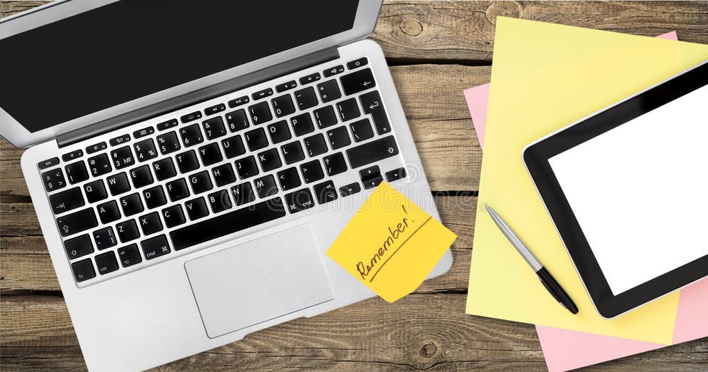 Laptop editorial stock photo. Image of daylight, post - 58669783